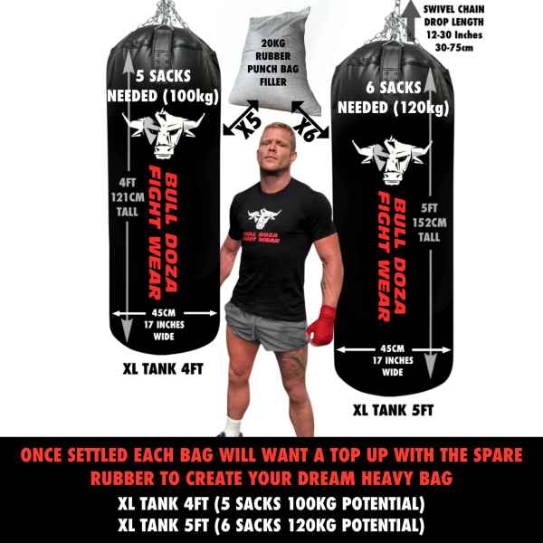 Top Features of Bull Doza’s XL Tank Punch Bag That Every Fighter Will ...