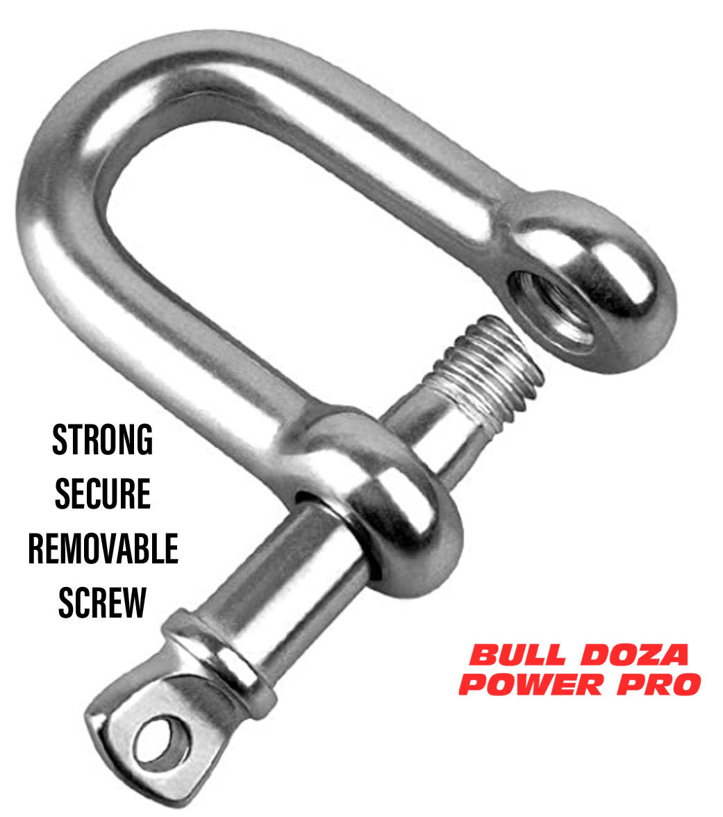 Heavy duty D-Shackle for Water Punch Bag – Bulldozafightwear